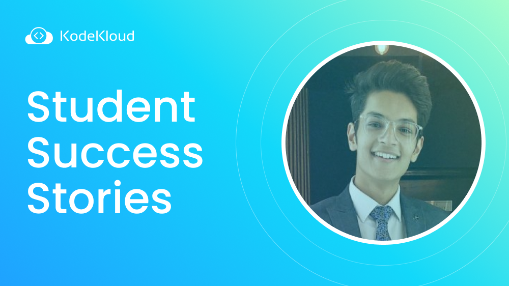 KodeKloud Student Stories - Sourav Dhiman